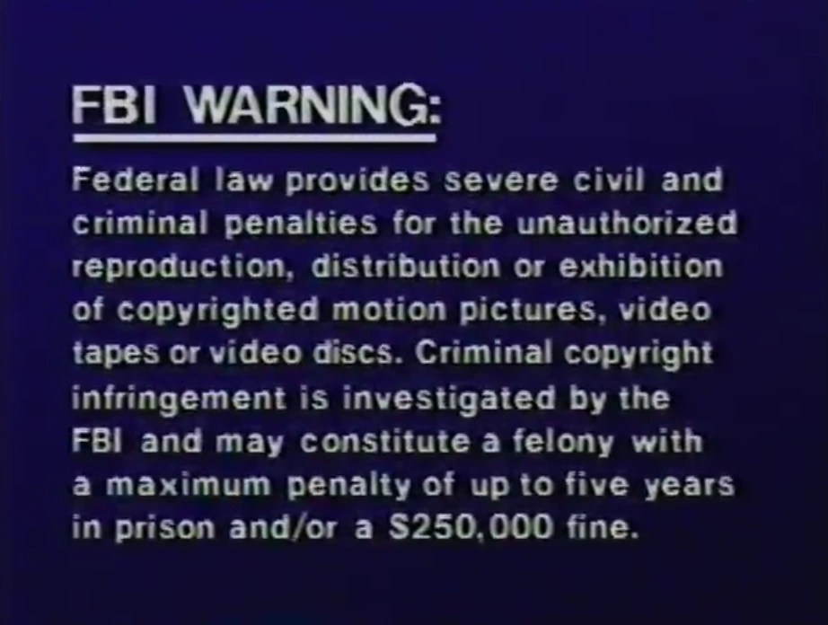 Sony Music/Sony Wonder Warning Screens | Company Bumpers Wiki | Fandom