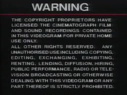 Sony Video Software Warning Screens | Company Bumpers Wiki | Fandom