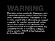 Universal Pictures Home Entertainment Warning Screens/United States of ...