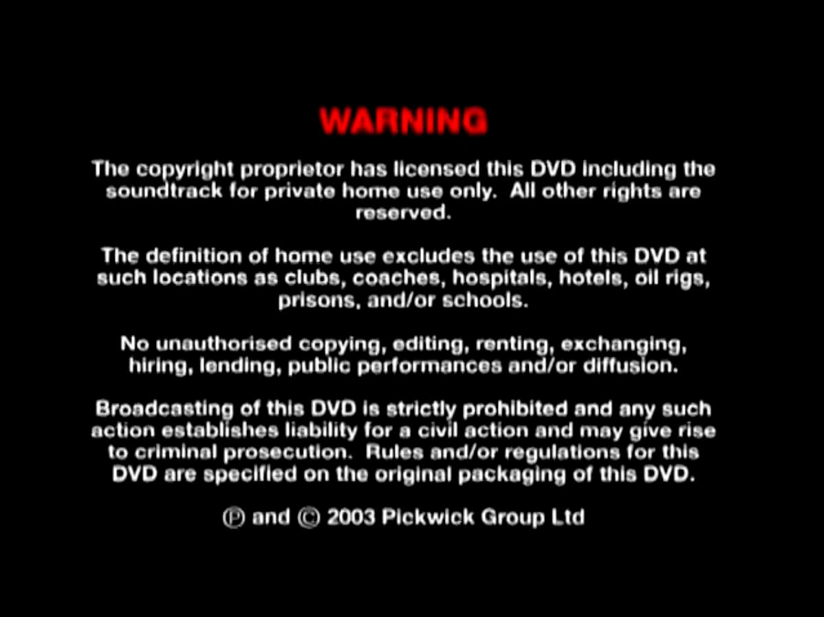 Elstree Hill Entertainment (UK) Warning Screen | Company Bumpers Wiki ...