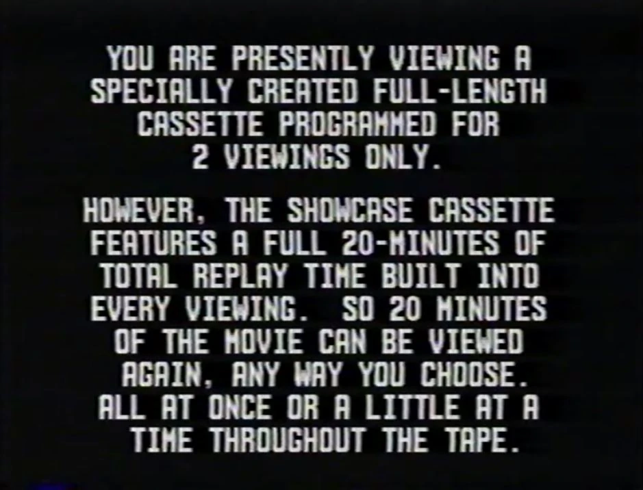 Paramount Home Entertainment Screener Tape Warning Screens | Company ...