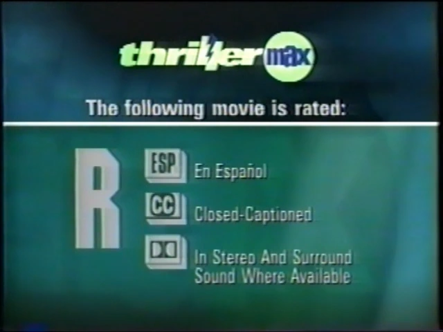 ThrillerMax Rating Bumpers | Company Bumpers Wiki | Fandom