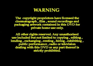Digital Video Dreams (UK) Warning Screen | Company Bumpers Wiki | Fandom