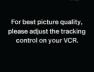 VCR Tracking Reminder Bumpers | Company Bumpers Wiki | Fandom