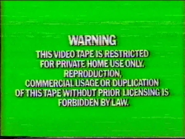 Video Village Warning Screen | Company Bumpers Wiki | Fandom