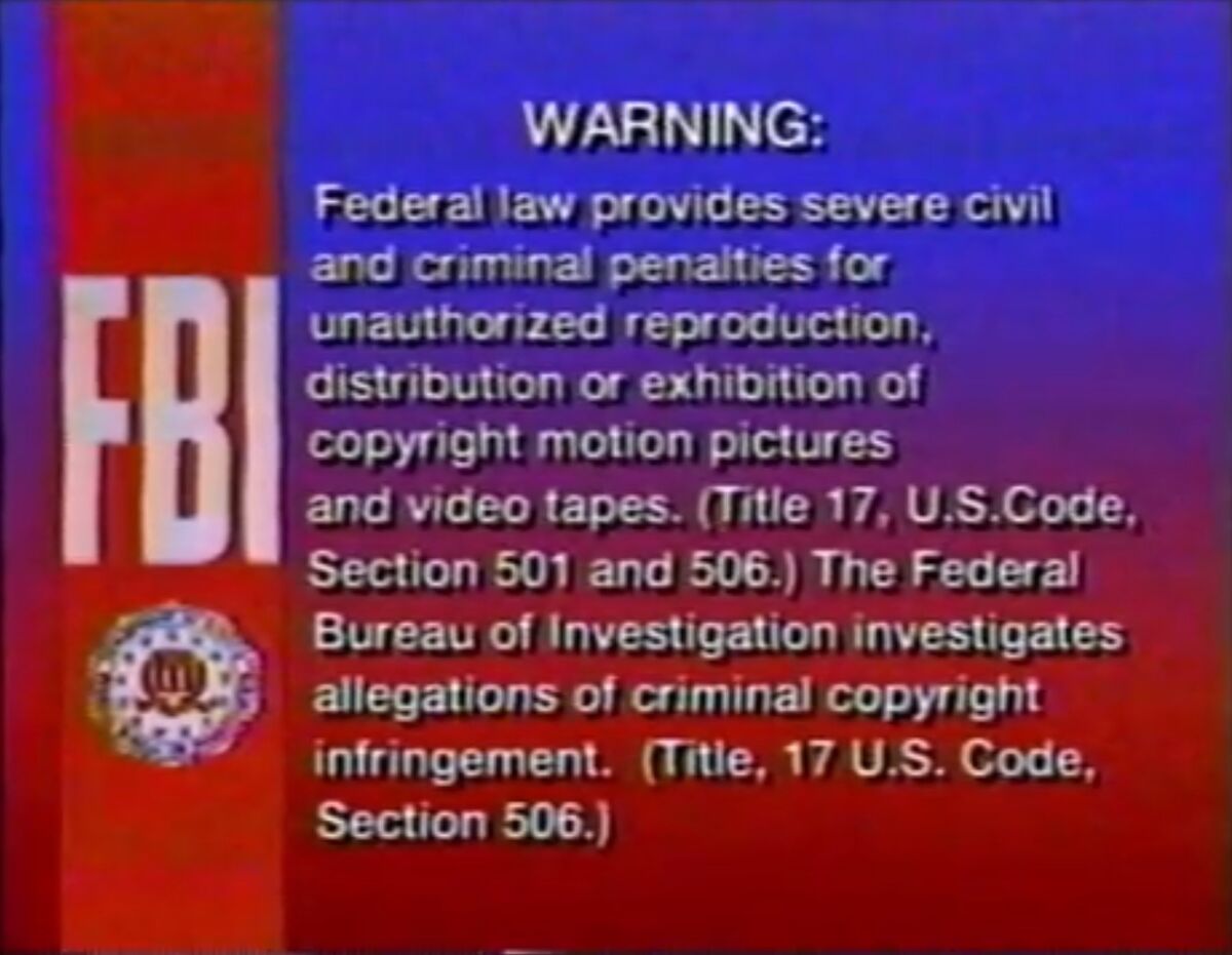 World Wide Pictures Home Video Warning Screens | Company Bumpers Wiki ...