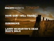 Encore Westerns Feature Presentation