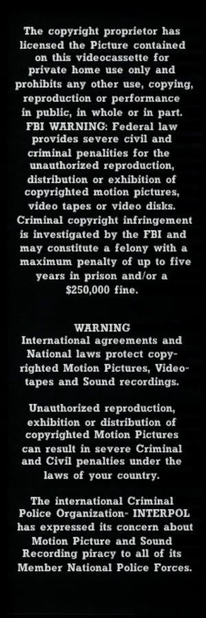 K5 International Warning Screen | Company Bumpers Wiki | Fandom