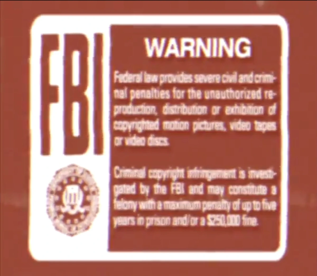 Intervision Picture Corp. Warning Screens | Company Bumpers Wiki | Fandom