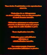 Sunset Video (France) Warning Screens | Company Bumpers Wiki | Fandom