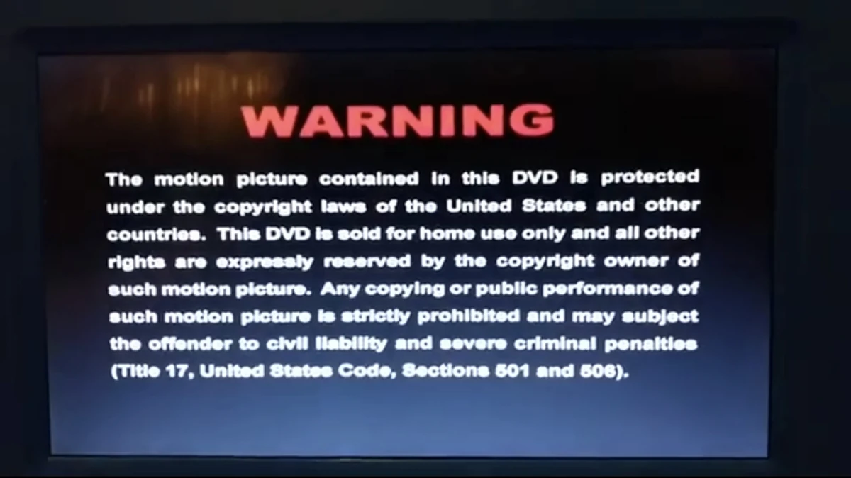 Trinity Home Entertainment Warning Screens | Company Bumpers Wiki | Fandom