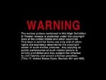 Universal Pictures Home Entertainment Warning Screens/United States of ...