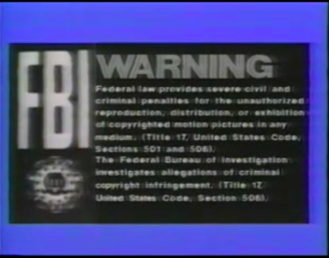 Ross Sports Productions Warning Screen Company Bumpers Wiki Fandom