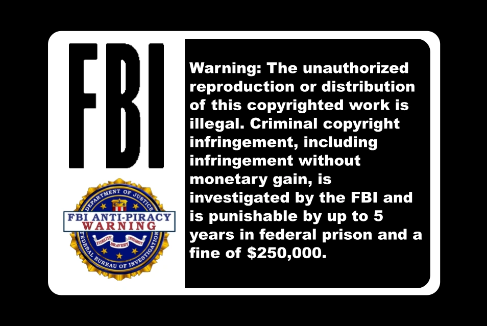 Fbi Anti Piracy Warning Logo Vector