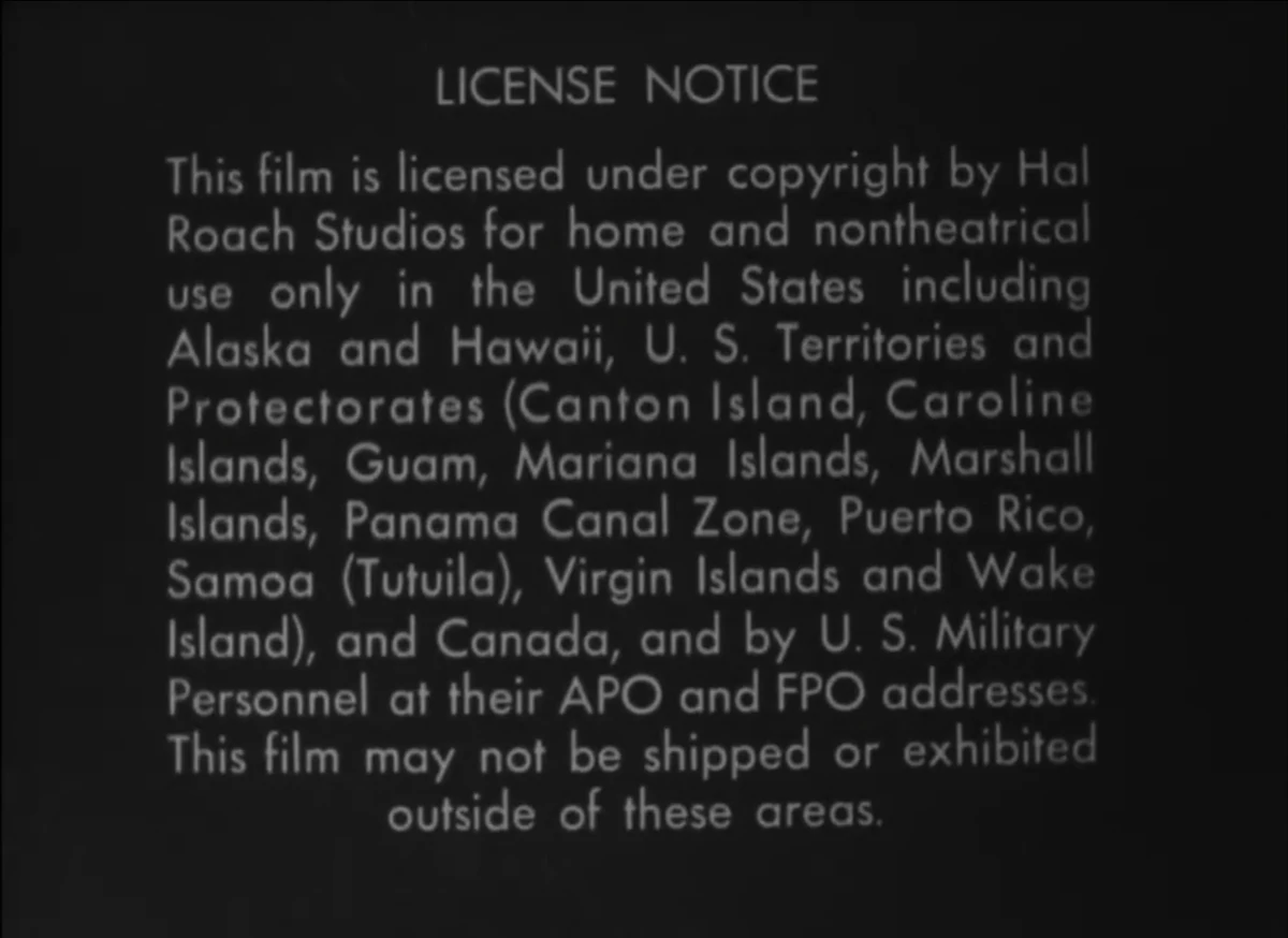 Blackhawk Films Warning Screen | Company Bumpers Wiki | Fandom
