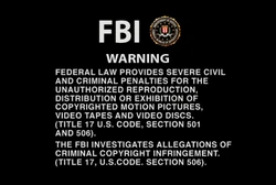 Fbi Warning Lionsgate