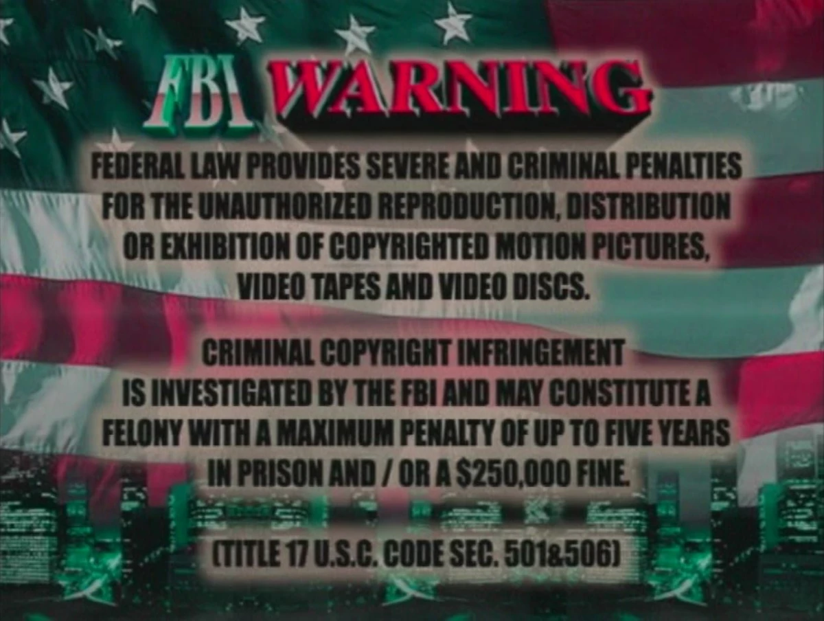 Treasure Box Collection Warning Screens | Company Bumpers Wiki | Fandom