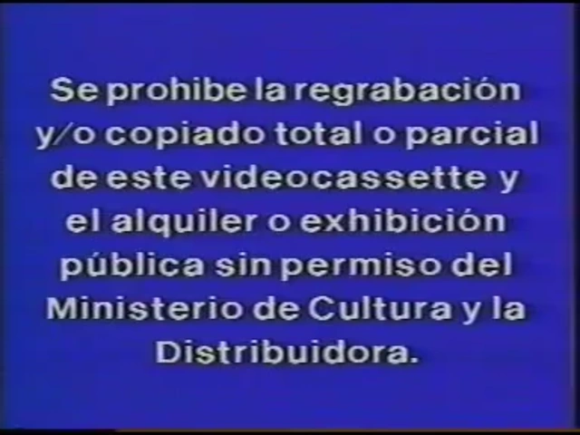 Viva Home Video (Spain) Warning Screen | Company Bumpers Wiki | Fandom