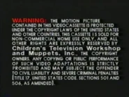 Golden Book(s) Video/Home Entertainment Warning Screen | Company ...
