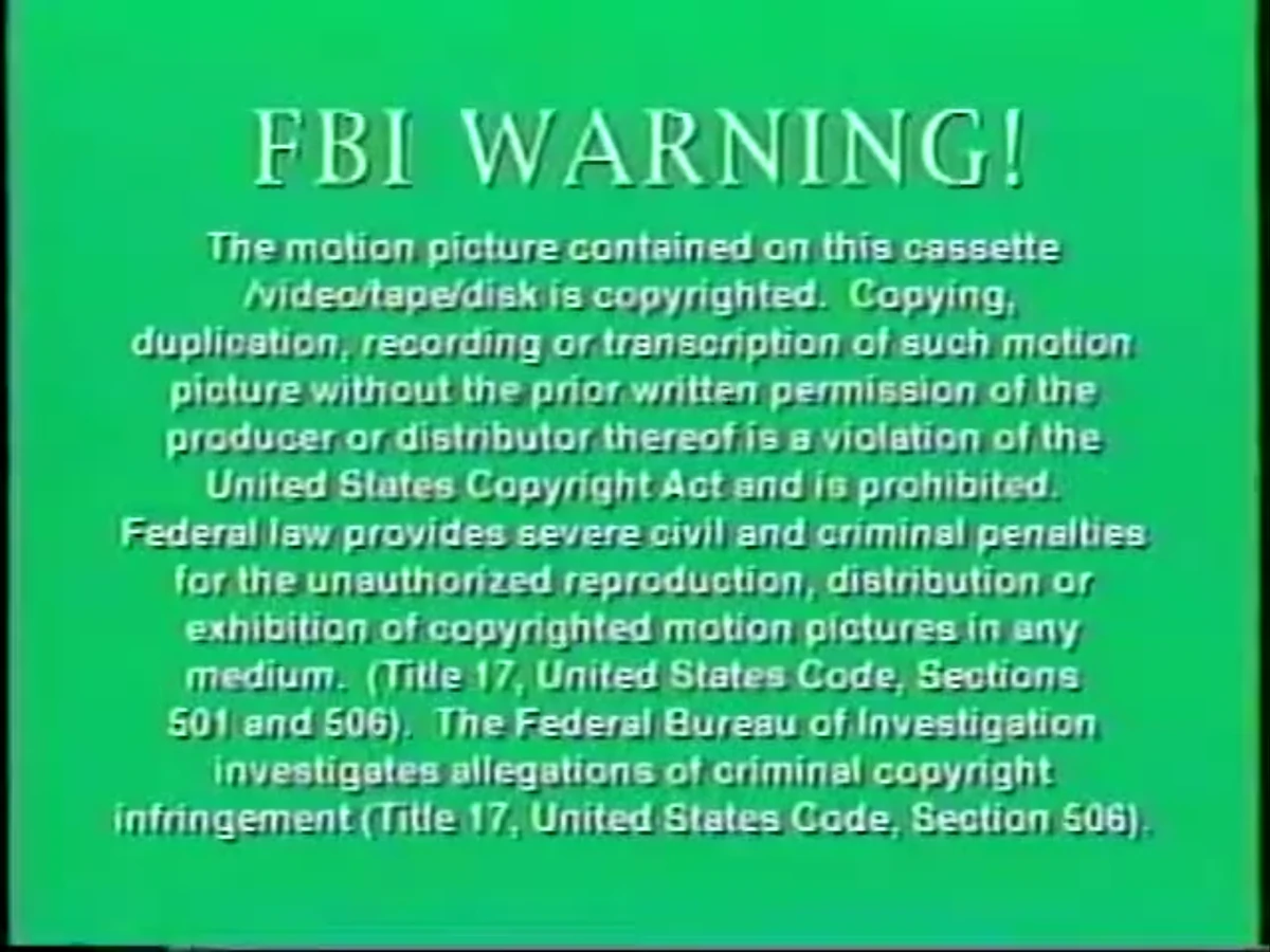 Moody Institute of Science Warning Screens | Company Bumpers Wiki | Fandom