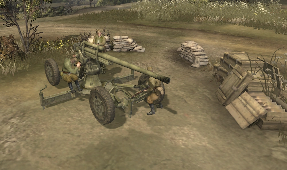 52k 85mm AA/AT gun | Company of Heroes Wiki | Fandom
