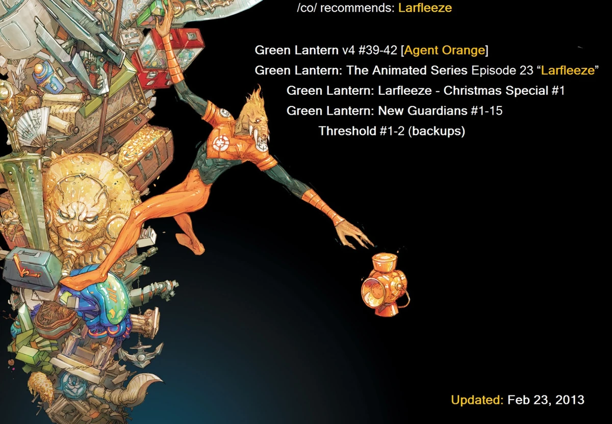 Larfleeze | Comraderecs Wikia | Fandom