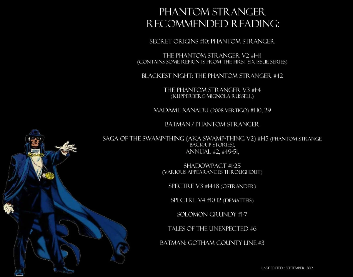 Phantom Stranger | Comraderecs Wikia | Fandom