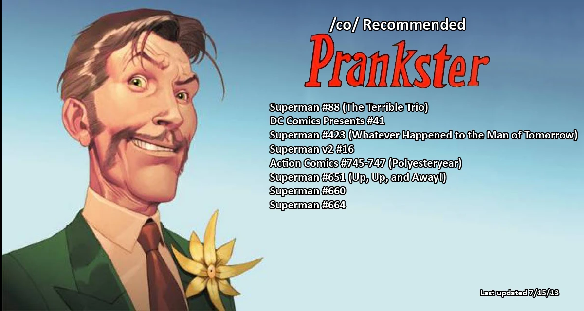 Prankster | Comraderecs Wikia | Fandom