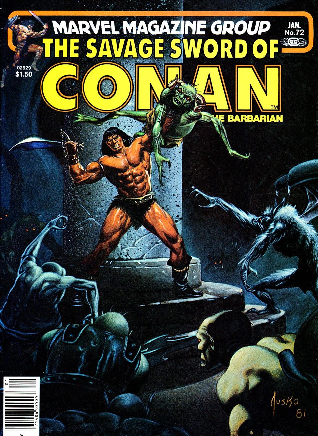Savage Sword of Conan 72 | Conan Wiki | Fandom