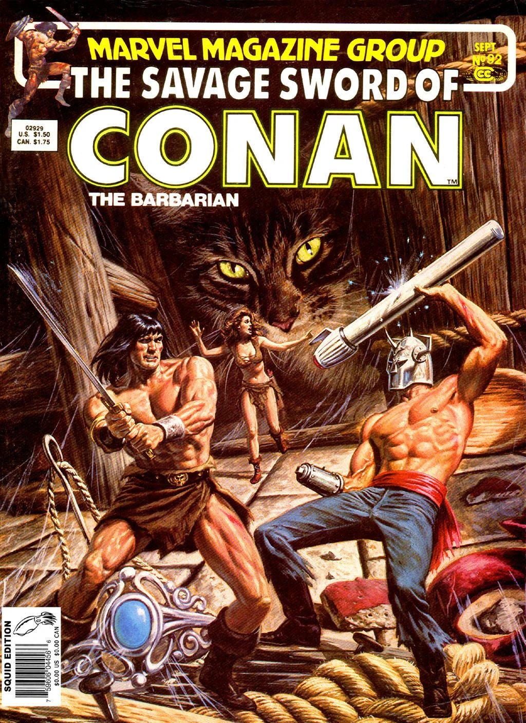 Savage Sword of Conan 92 | Conan Wiki | Fandom
