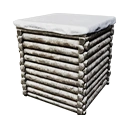 Vanir Cabin Wood Foundation Snowy - Official Conan Exiles Wiki