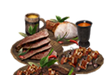 conan exiles how to cook meat xbox one