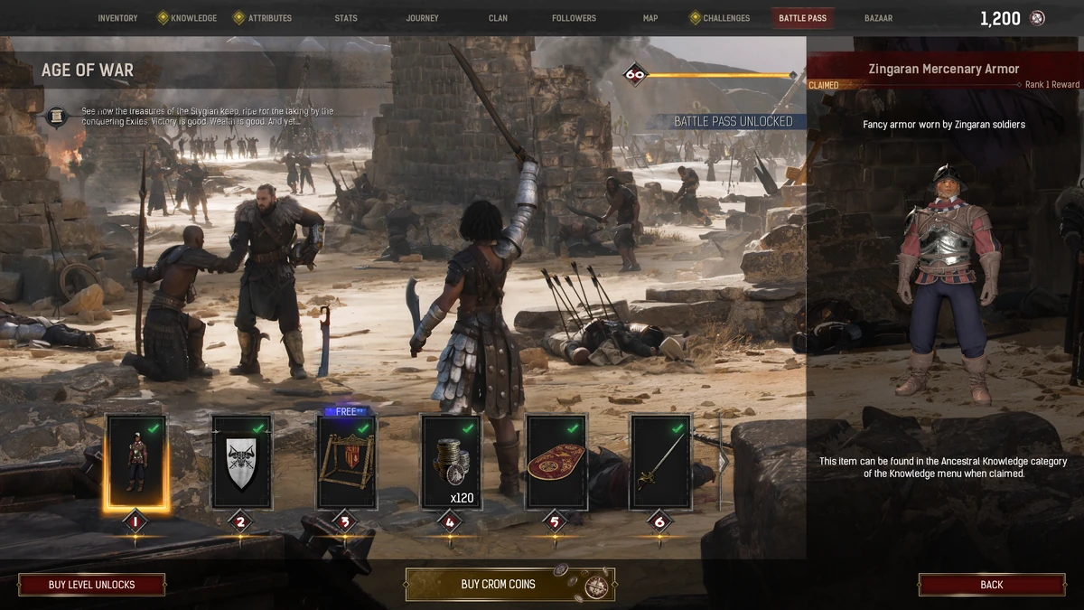 Battle Pass: Age of War - Chapter 4 - Official Conan Exiles Wiki