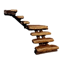 Rough Timber Stairs (Variant B) - Official Conan Exiles Wiki