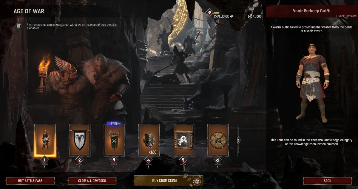 Battle Pass: Age of War - Chapter 3 - Official Conan Exiles Wiki