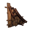 Flotsam Right-Sloping Wall - Official Conan Exiles Wiki