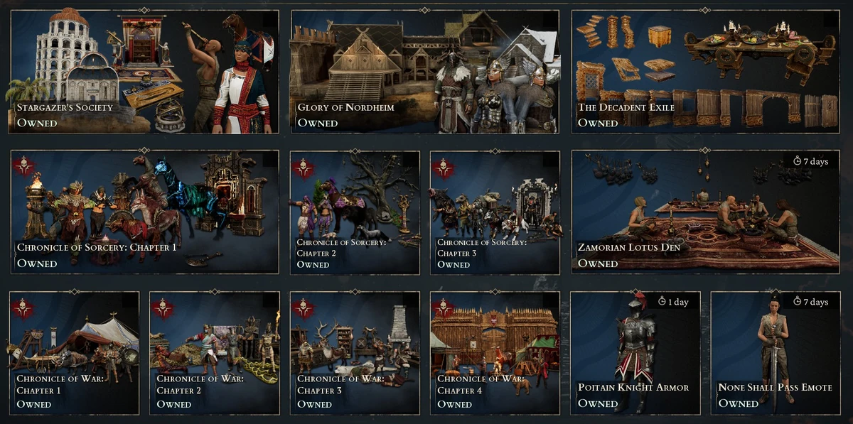 Black Lotus Bazaar Offers - Official Conan Exiles Wiki