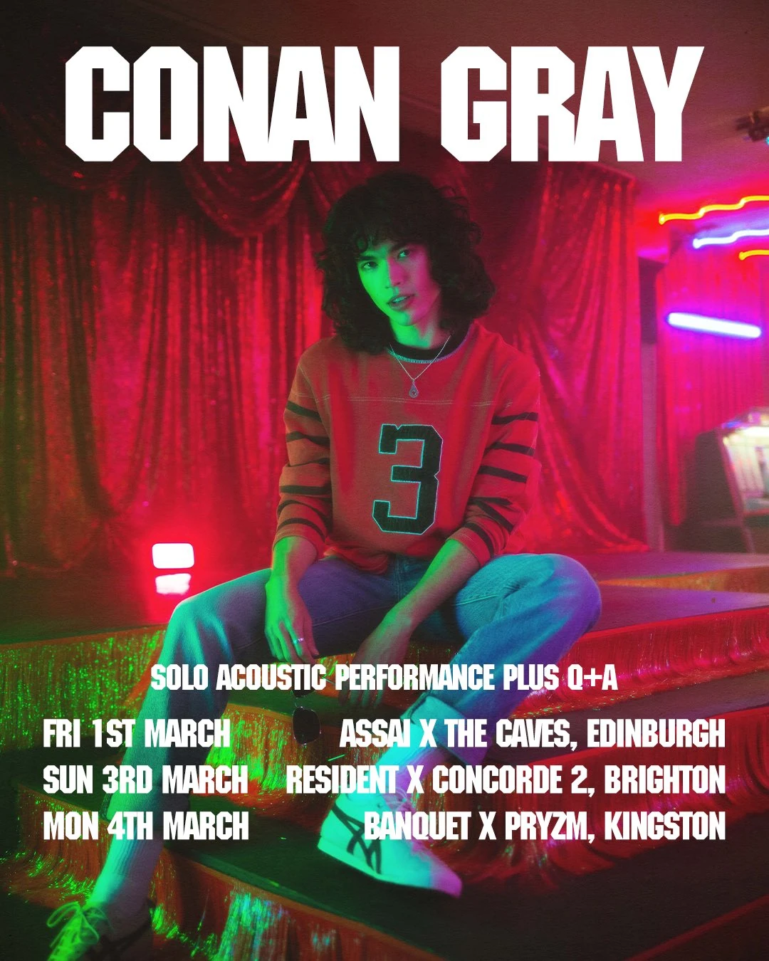 Solo Acoustic Performance Plus Q+A | Conan Gray Wiki | Fandom