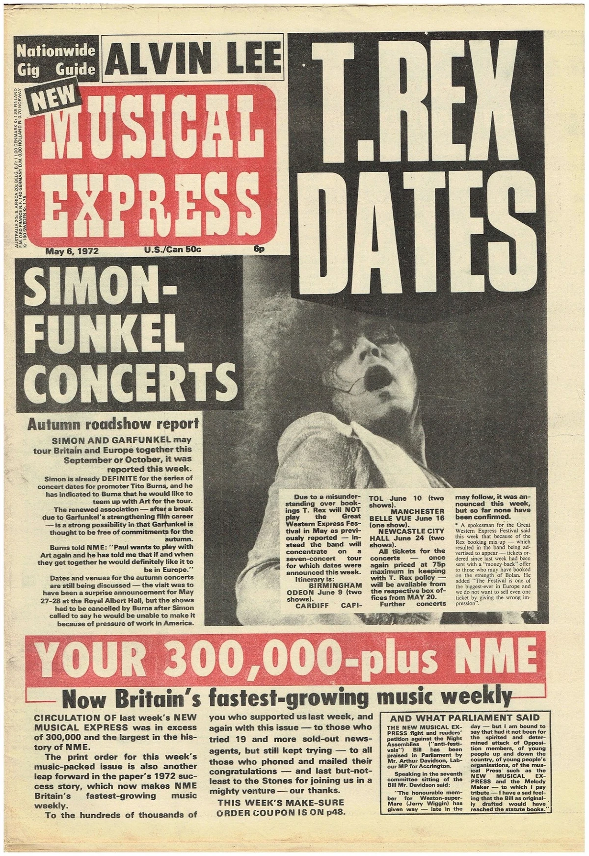 T-Rex UK Tour June 1972 | Concerts Wiki | Fandom