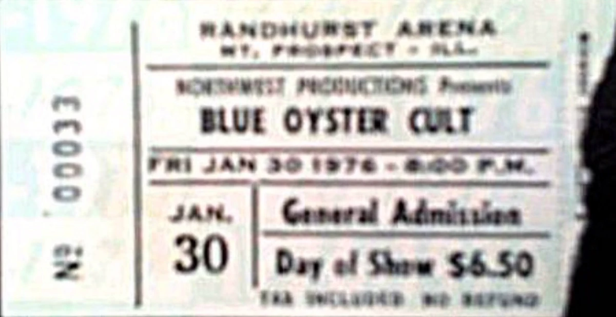 January 30, 1976 Randhurst Ice Arena, Mount Prospect, IL | Concerts ...
