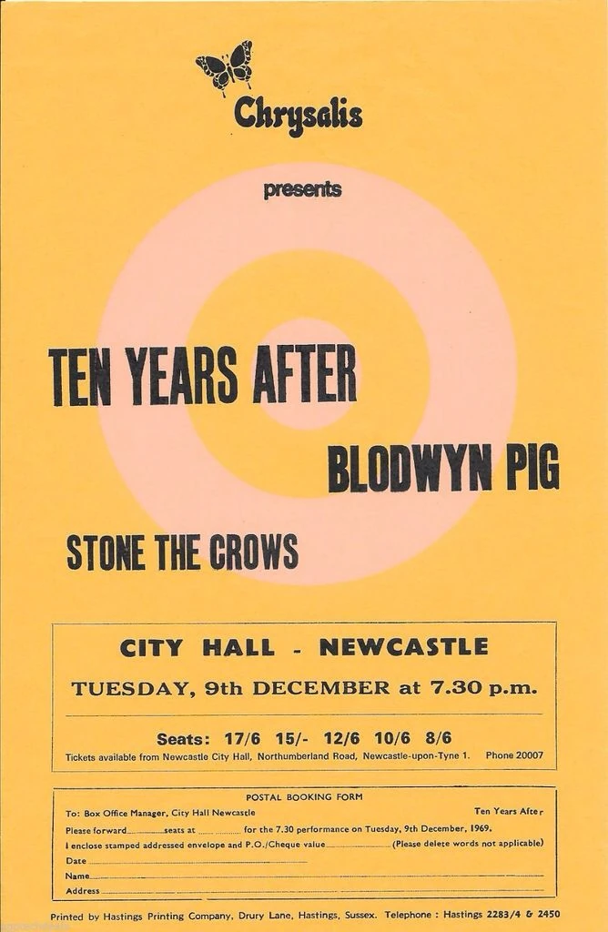 December 9, 1969 City Hall, Newcastle, ENG | Concerts Wiki | Fandom