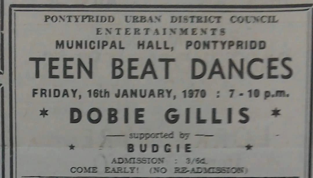 January 16, 1970 Municipal Hall, Pontypridd, WAL | Concerts Wiki | Fandom