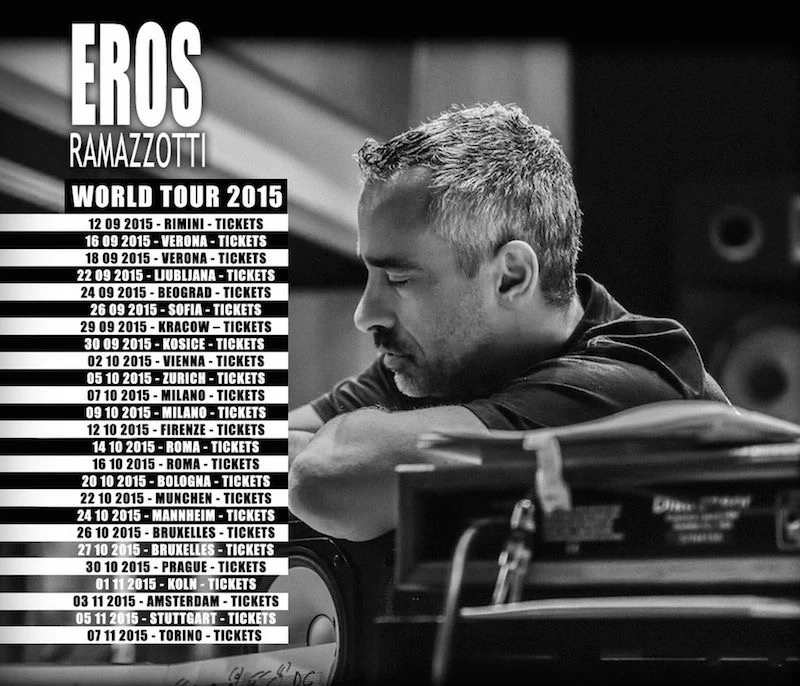 Eros Ramazzotti Perfetto World Tour | Concerts Wiki | Fandom