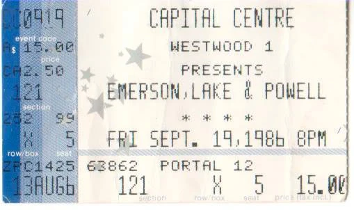 September 19, 1986 Capitol Center, Landover, MD | Concerts Wiki | Fandom