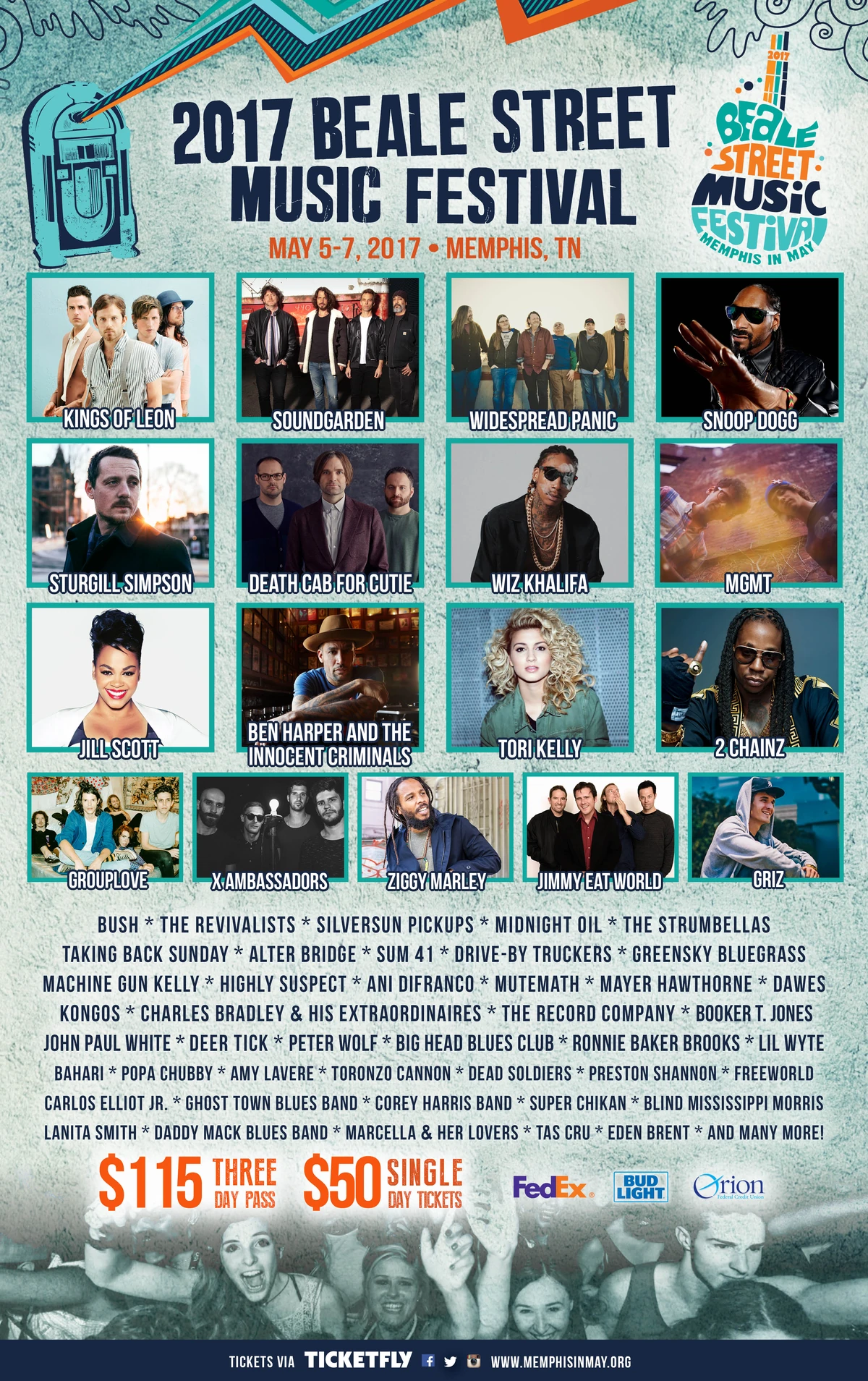 Beale Street Music Festival 2017 | Concerts Wiki | Fandom