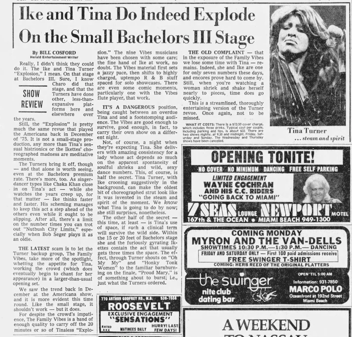 June 4-13, 1976 Bachelors III, Fort Lauderdale, FL | Concerts Wiki | Fandom