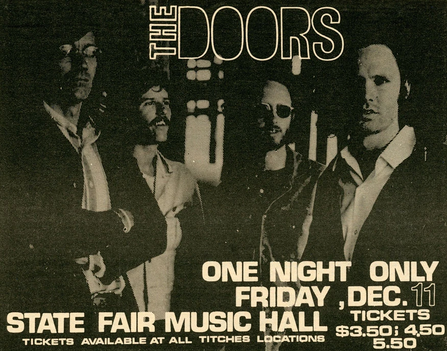 December 11, 1970 State Fair Music Hall, Dallas, TX | Concerts Wiki ...