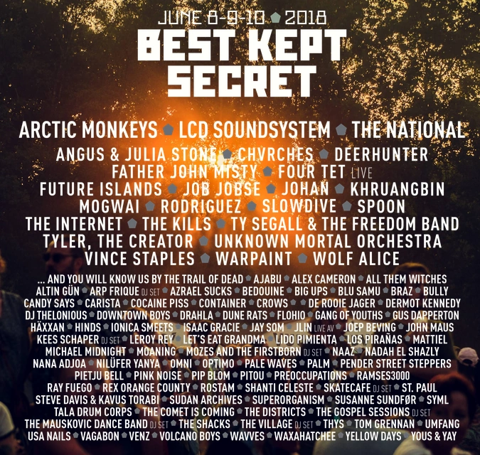 Best Kept Secret 2018 | Concerts Wiki | Fandom
