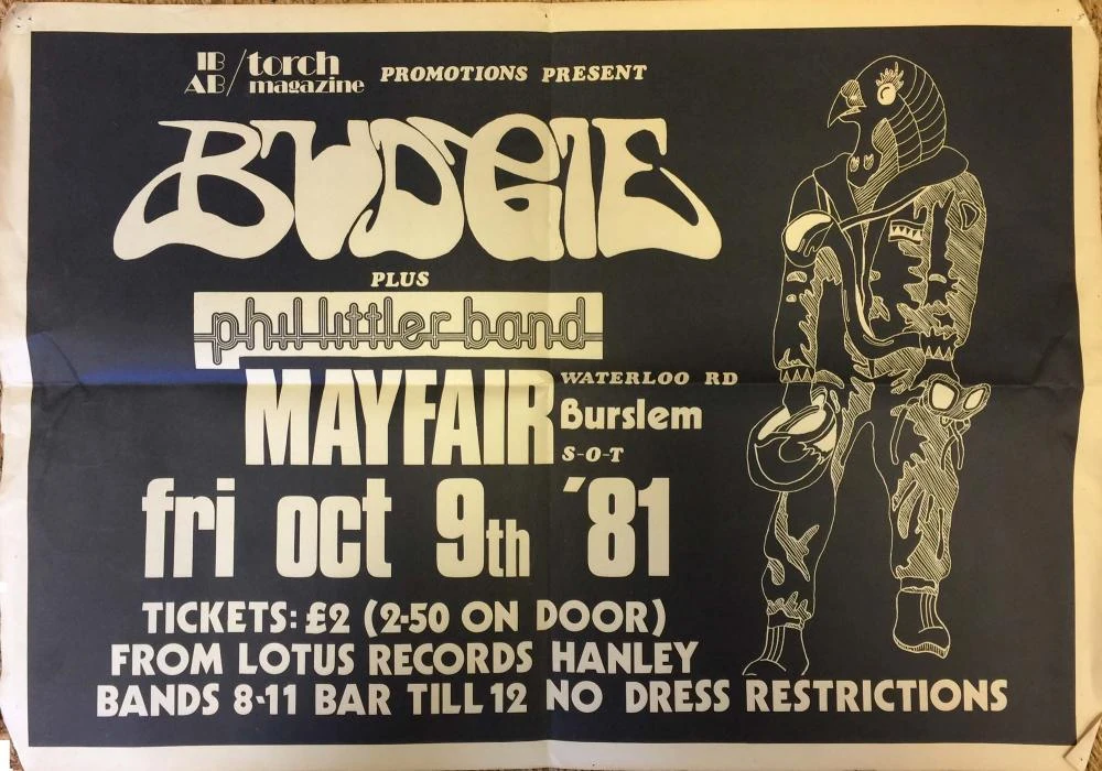 October 9, 1981 Mayfair, Burslem, ENG | Concerts Wiki | Fandom