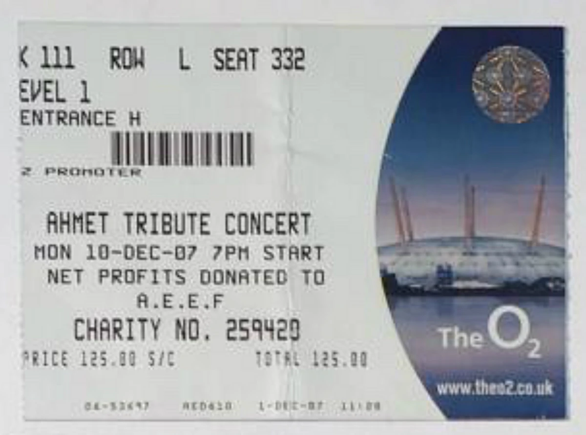 December 10, 2007 O2 Arena, London, ENG | Concerts Wiki | Fandom